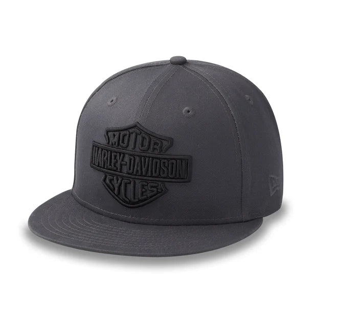 Harley-Davidson 59FIFTY Bar & Shield Fitted Cap - Blackened Pearl ...
