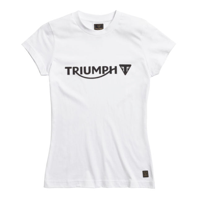 Triumph Ladies White Melrose T-Shirt (MTSS20056-L)