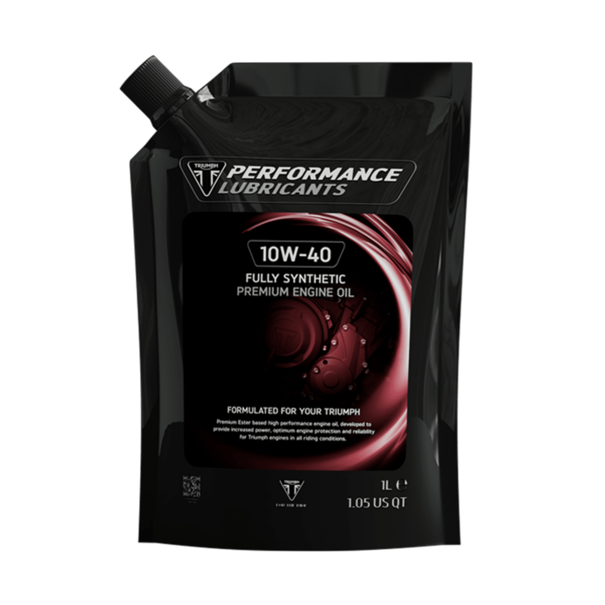 Triumph Performance Lubricants 10W/40 Fully Synthetic Oil 1l (PLFS23001 ...