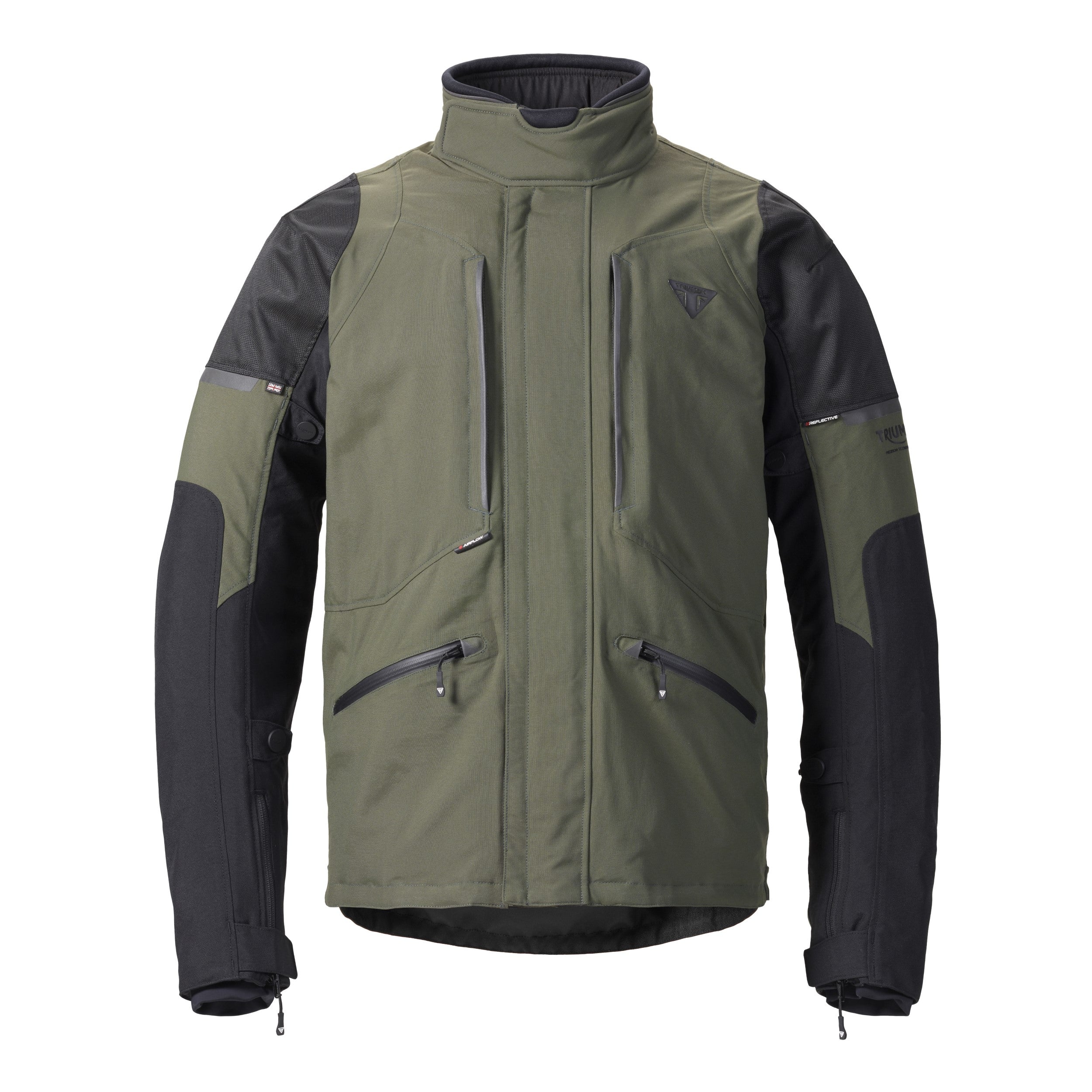 Triumph Cranbourne Khaki Textile Jacket (MTPS21406-L)