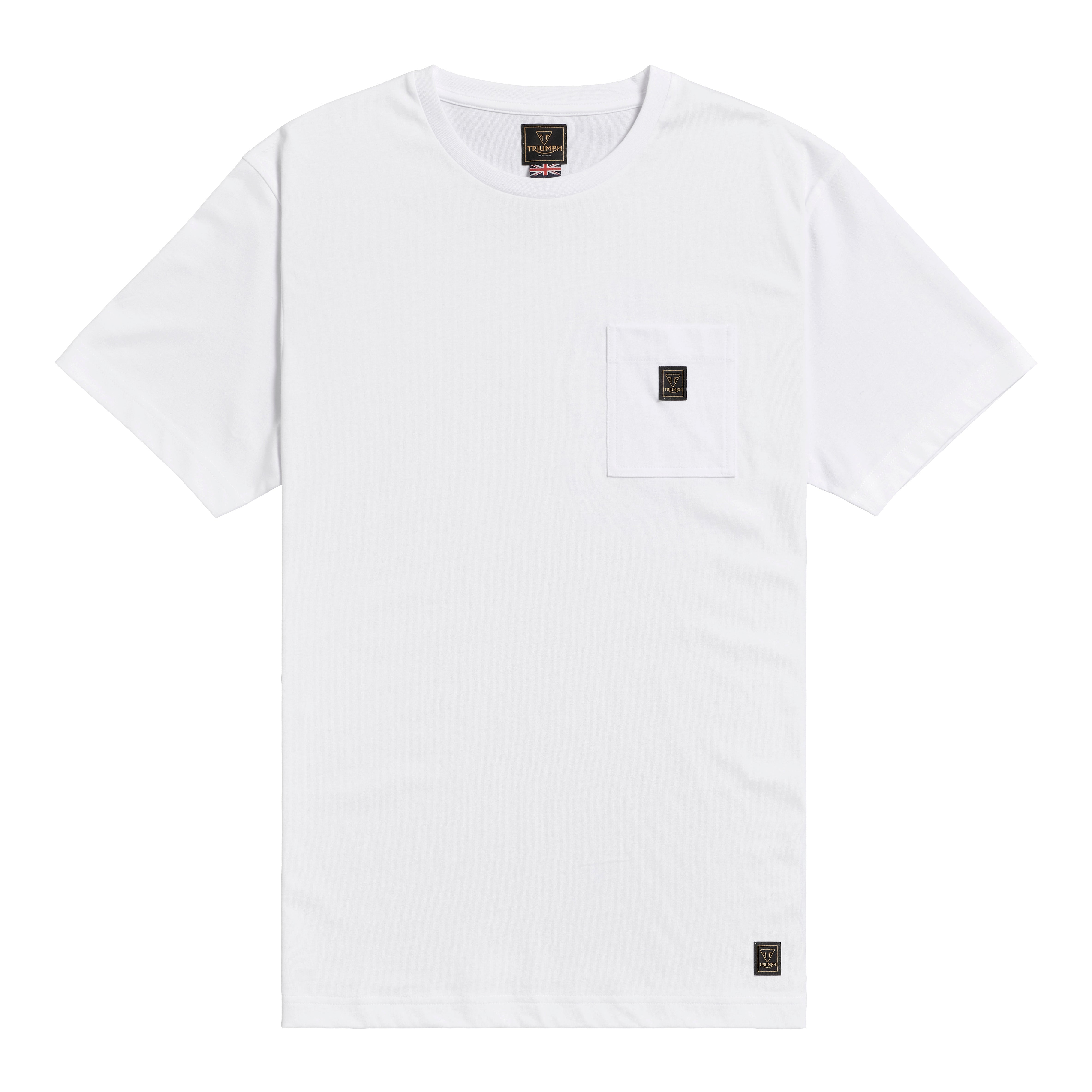 Triumph Refuel White T-shirt (MTSS25107-M)